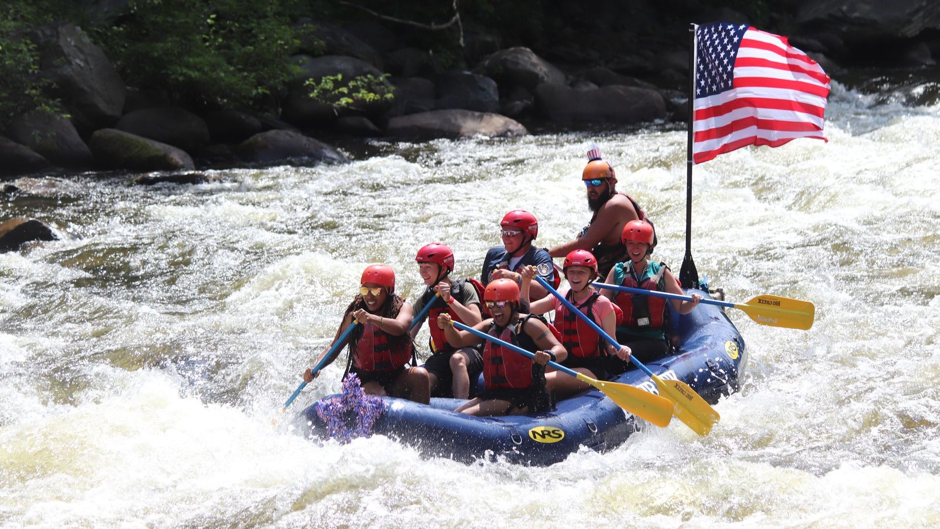 Best Whitewater Rafting in Tennessee at the Smoky Mountains
