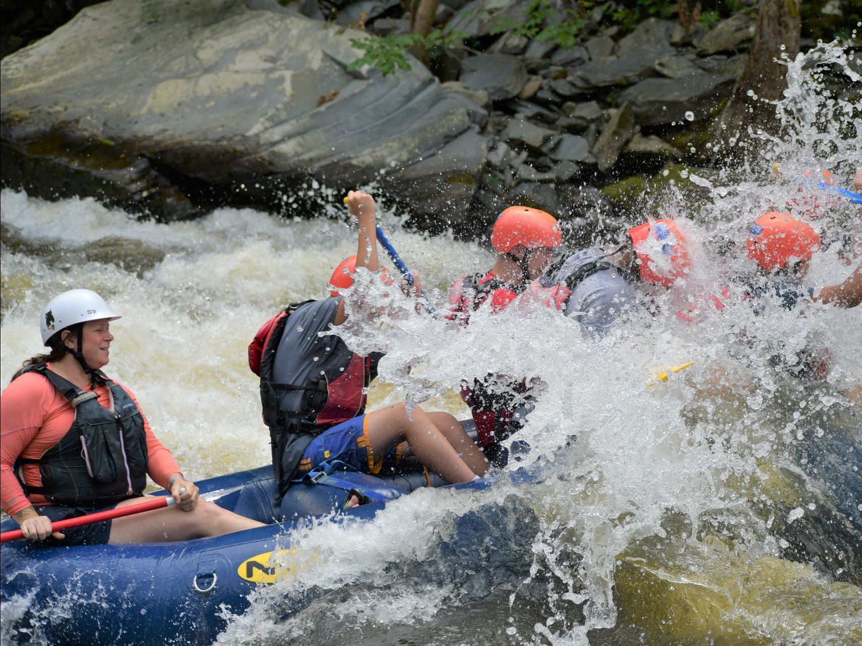 Pigeon River Whitewater Rafting with Big Creek Expeditions