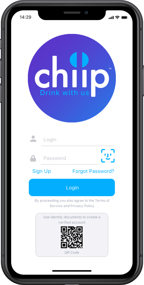 Chiip || Drink with us.