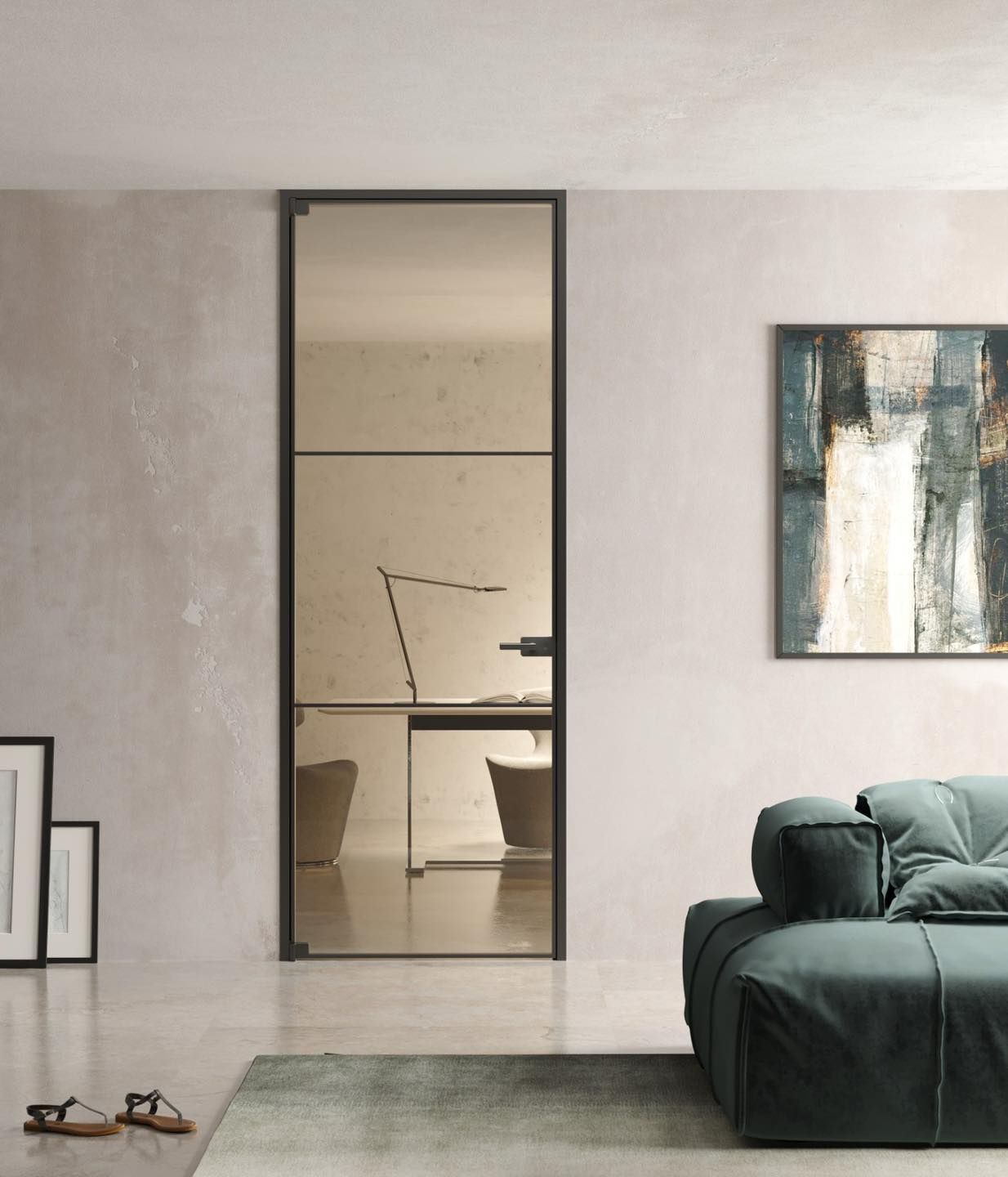 Porte in vetro in stile industrial | Palermo | Vetreria Neri Antonino