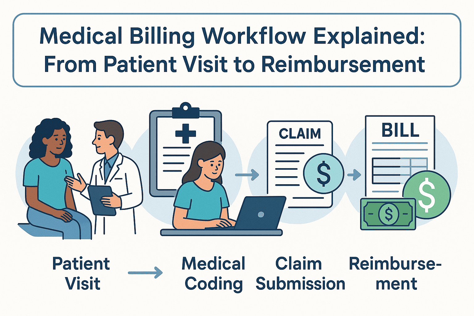 Medical Billing Workflow Explained: From Patient Visit to Reimbursement