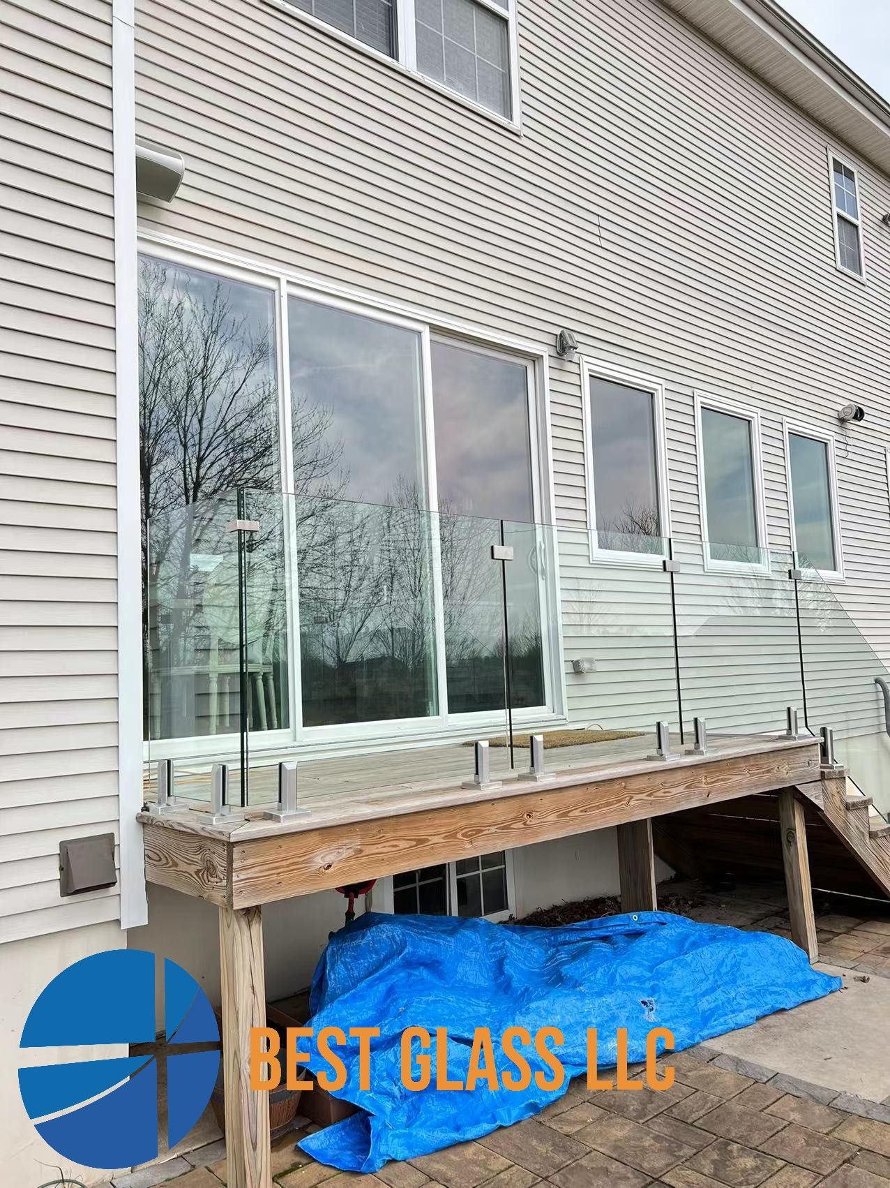 Glass Railing Installation | BEST GLASS LLC