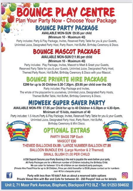 Bounce Play Centre | Indoor Playground | Blackpool