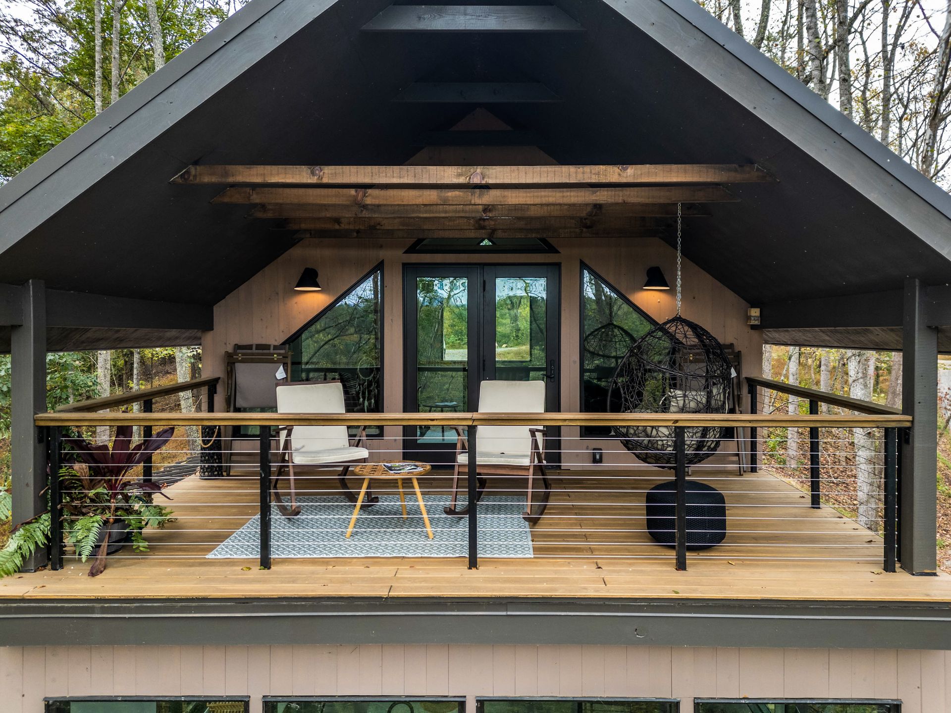 Custom Riverfront Cabins built in Alexander, NC