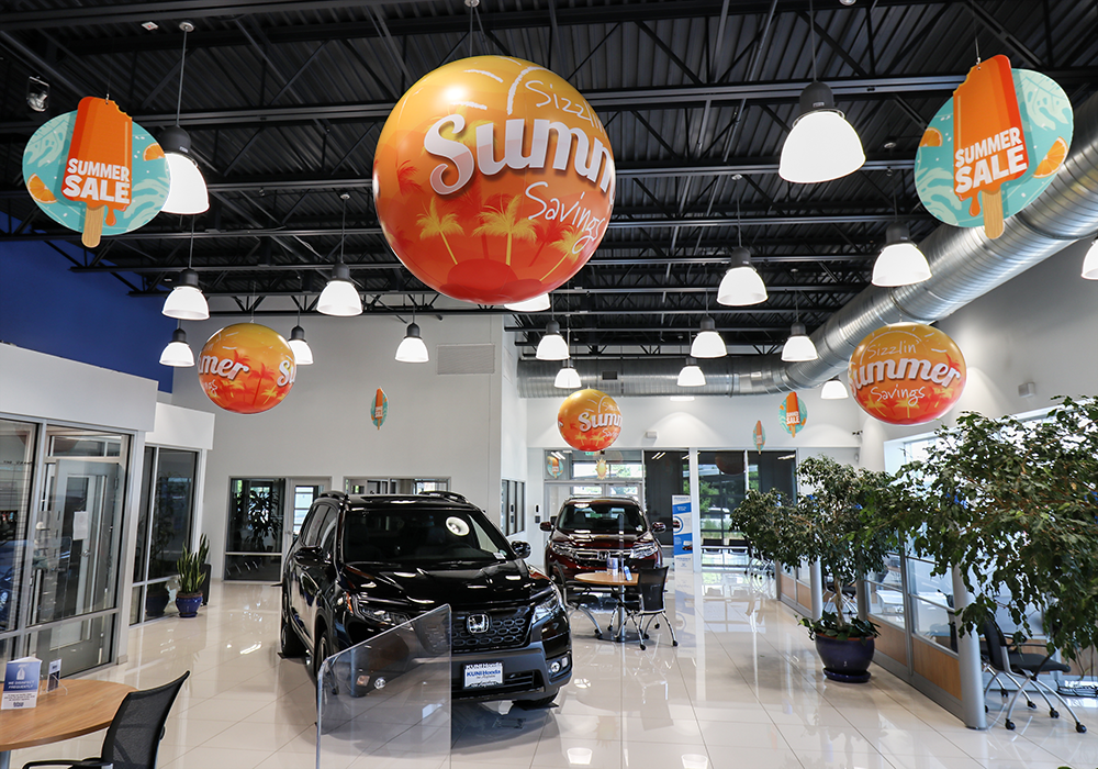 Car Dealership Marketing | Car Lot Balloons | Dealership Flags