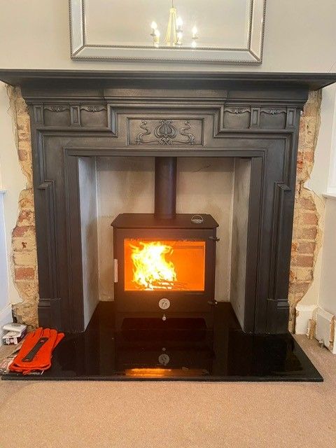 Woodburner Installation Images | New Forest Fires