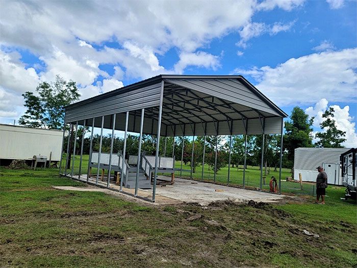 Metal Building Installation, RV Covers | Lufkin, TX | HNE Buildings and ...