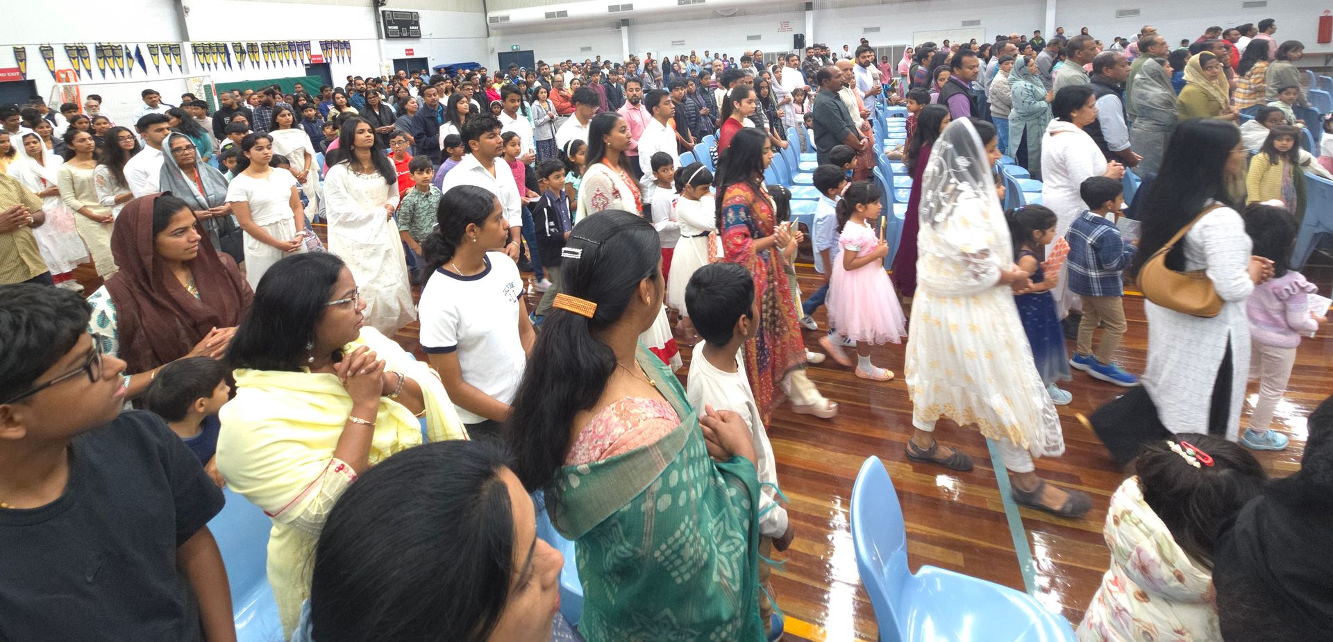 Church activities photos.