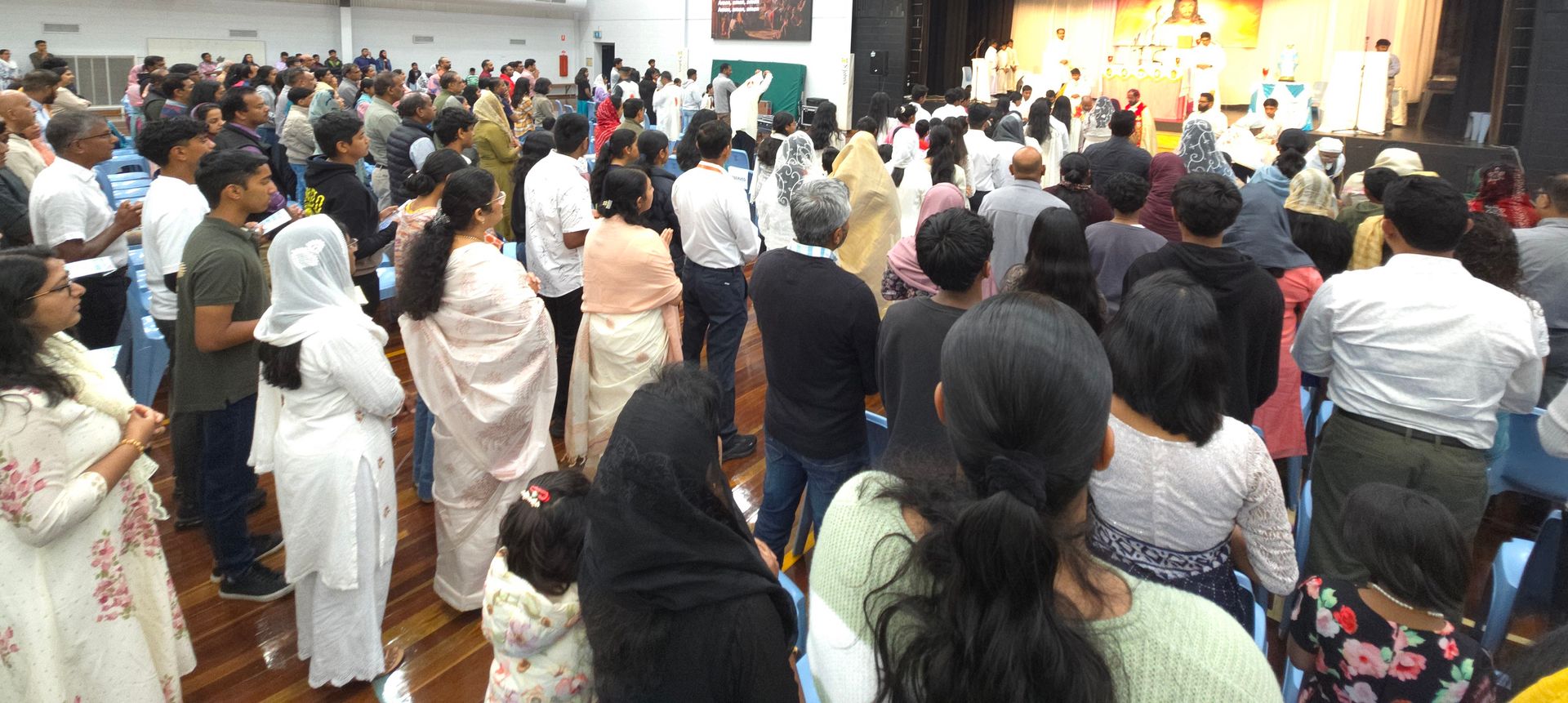 Church activities photos.
