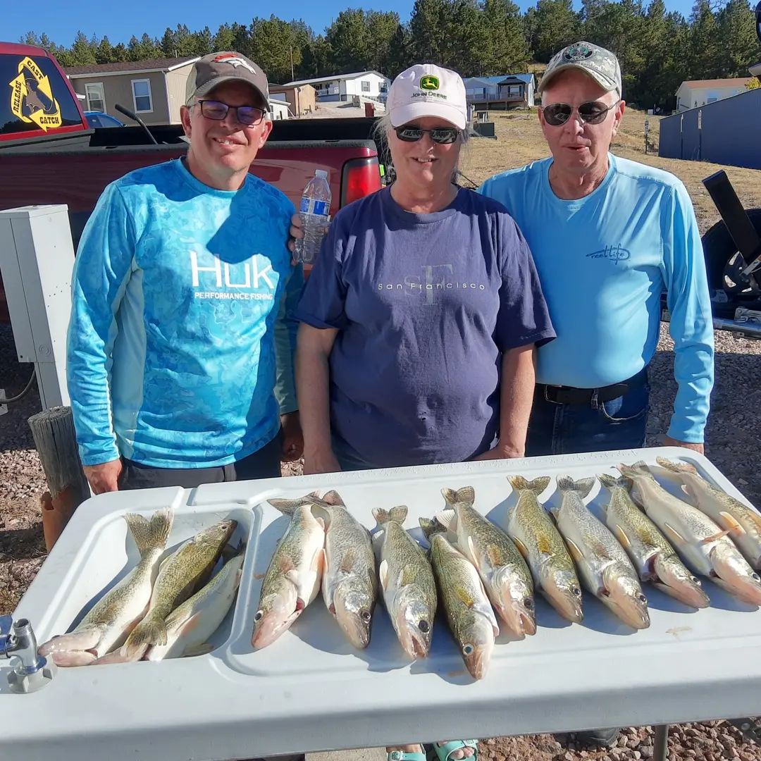 Walleye Fishing on Pathfinder Reservoir | Recycled Eyez Walleye Guides