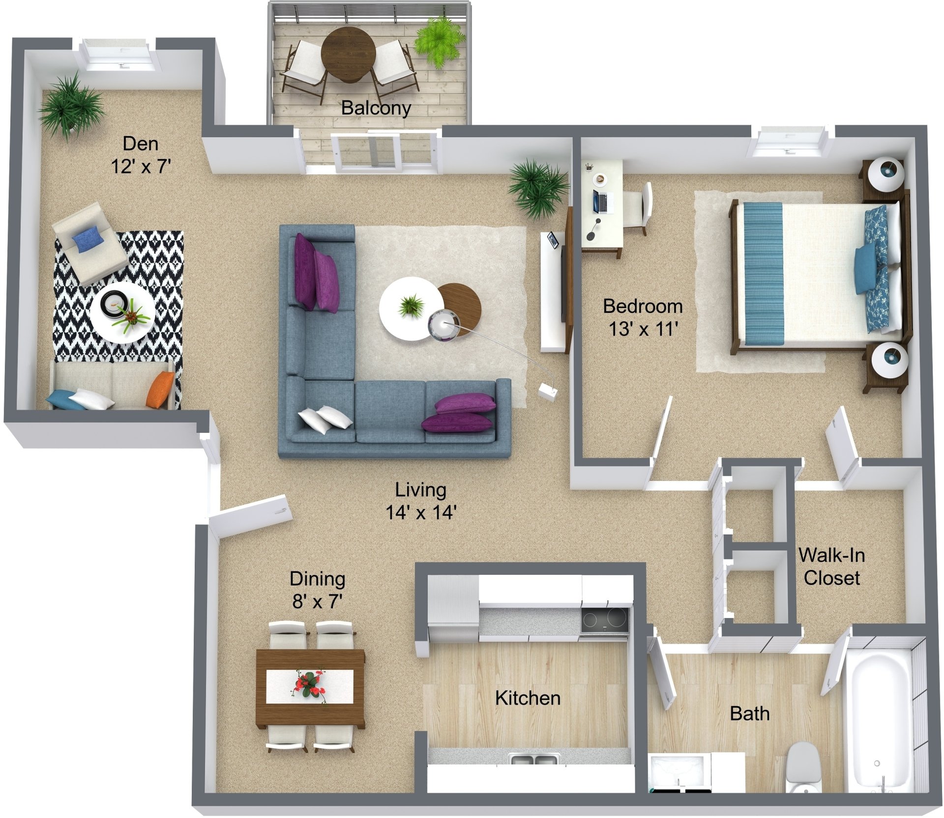 Spring Acres - Apartments for Rent in Omaha, NE. Park-Like, Landscaped ...