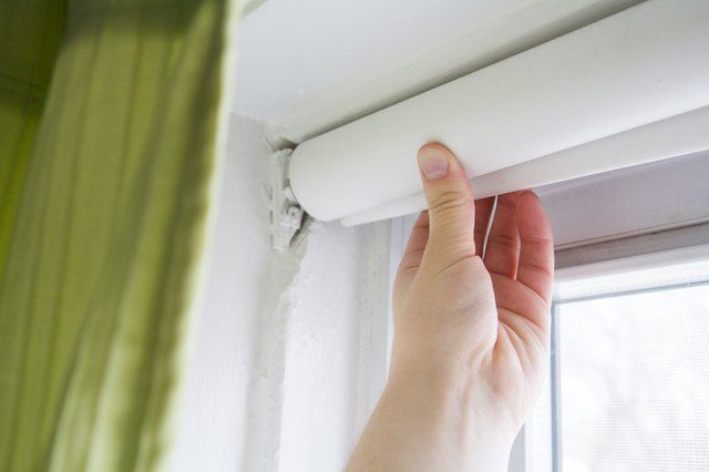 How to Fix Window Shades That Won't Roll Up or Down Properly