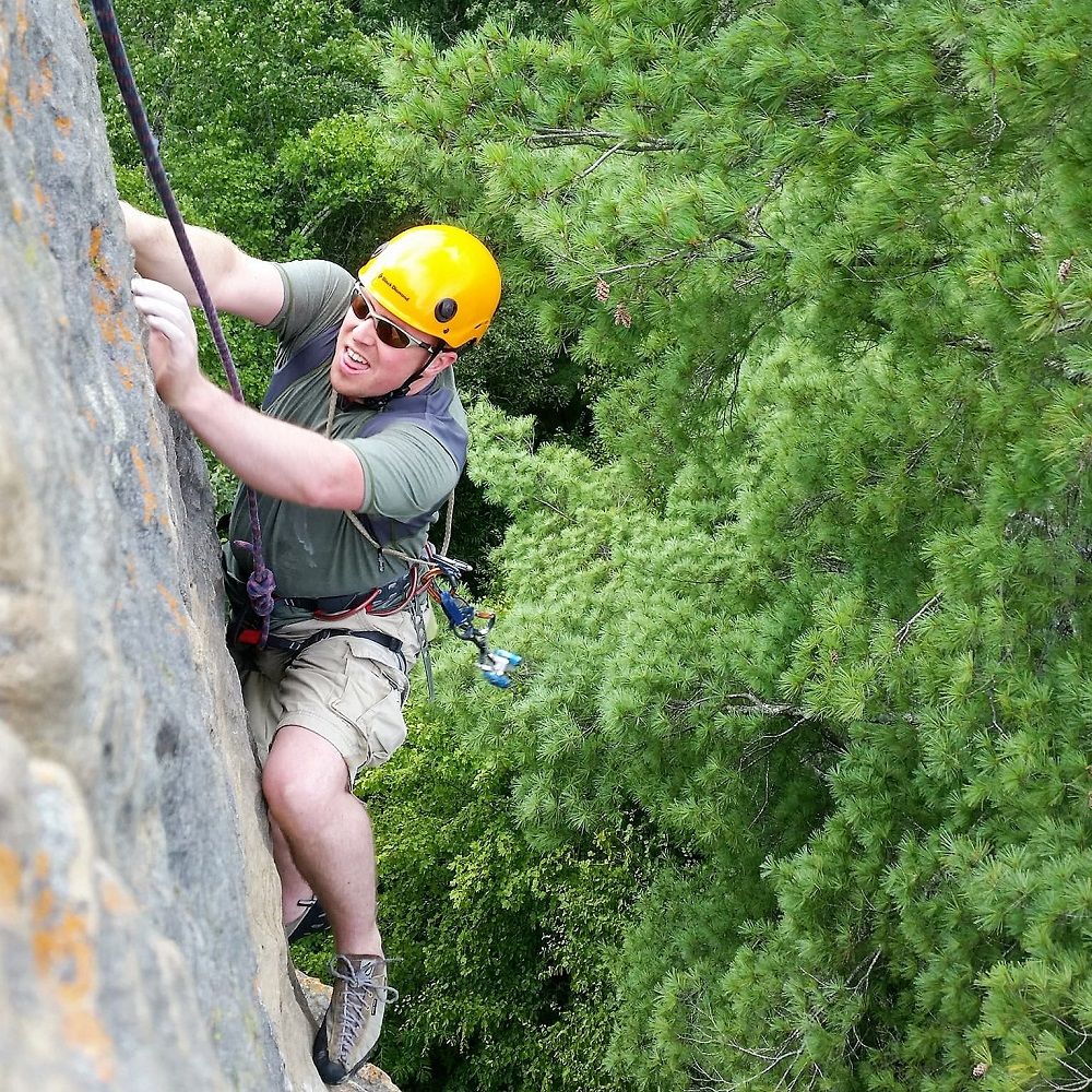 Guided Rock Climbing at Red River Gorge