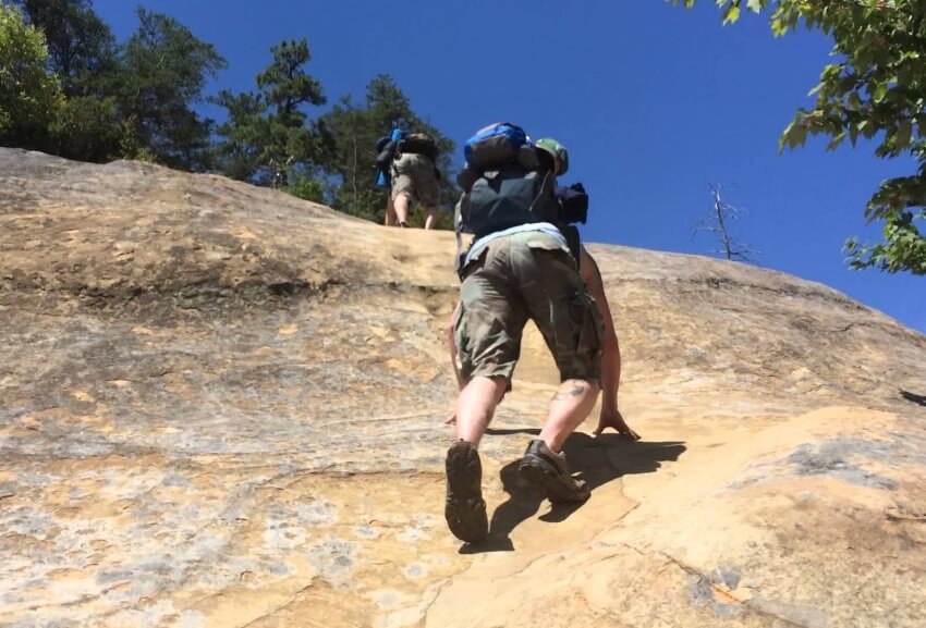 Red River Gorge Zipline, Underground Kayaking, Rock Climbing, Family