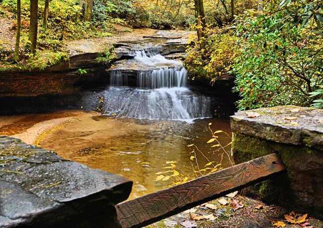 Find out about the Waterfalls & Creation Falls at Red River Gorge