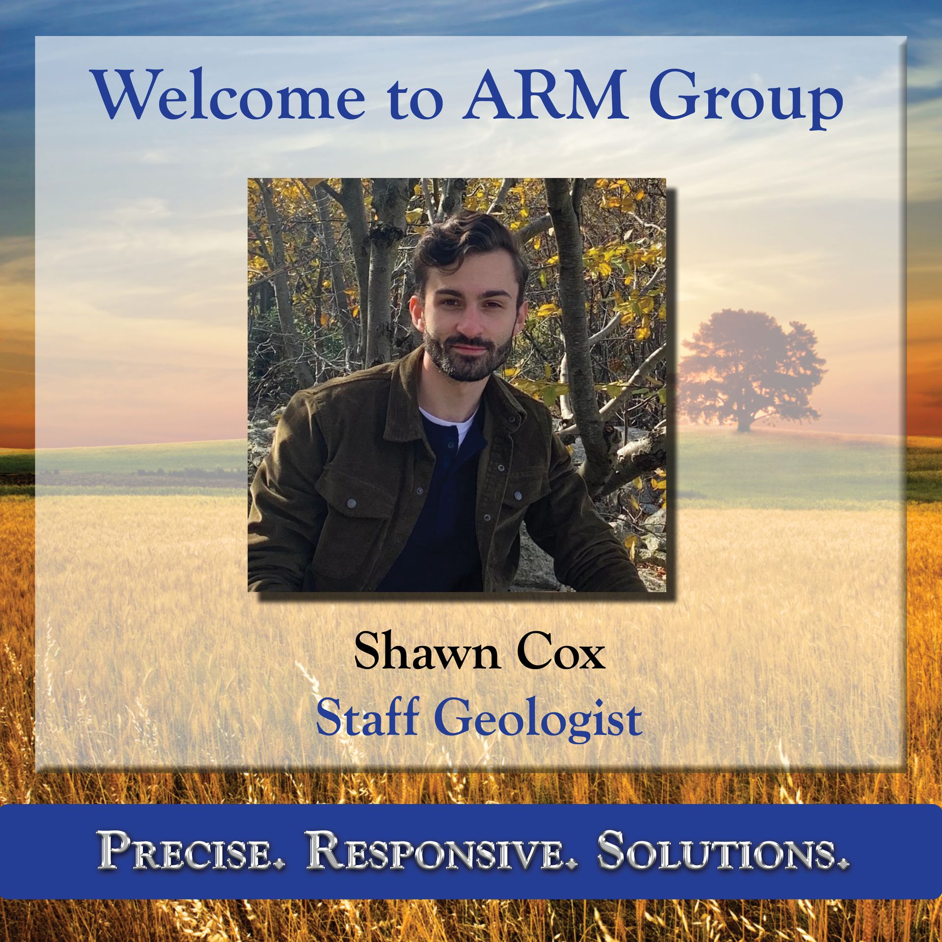 Welcome Shawn Cox! Welcome Shawn Cox!