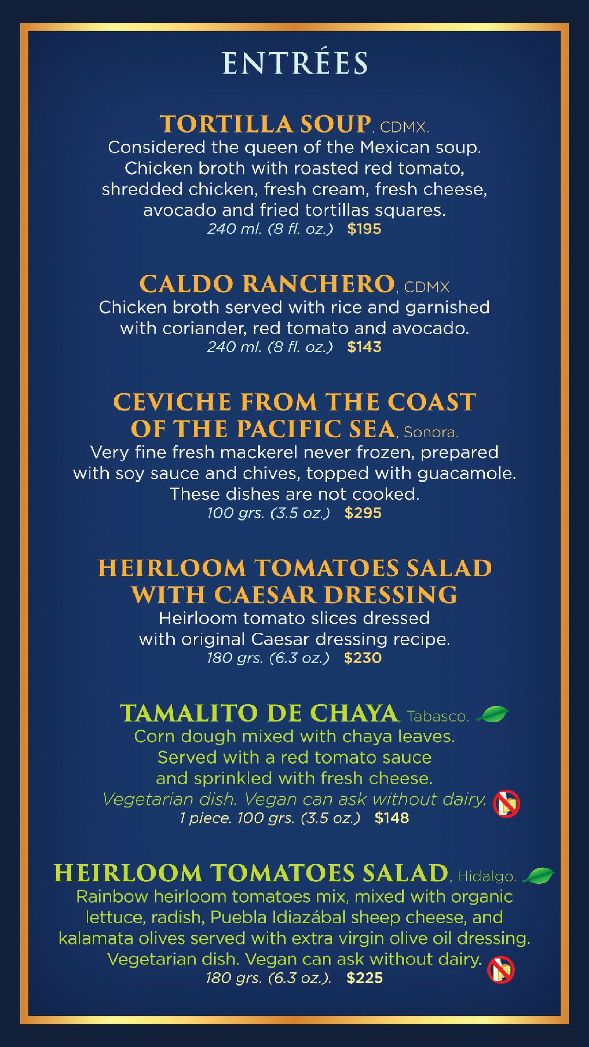 Azul Restaurante | Reserva | Compra en Línea