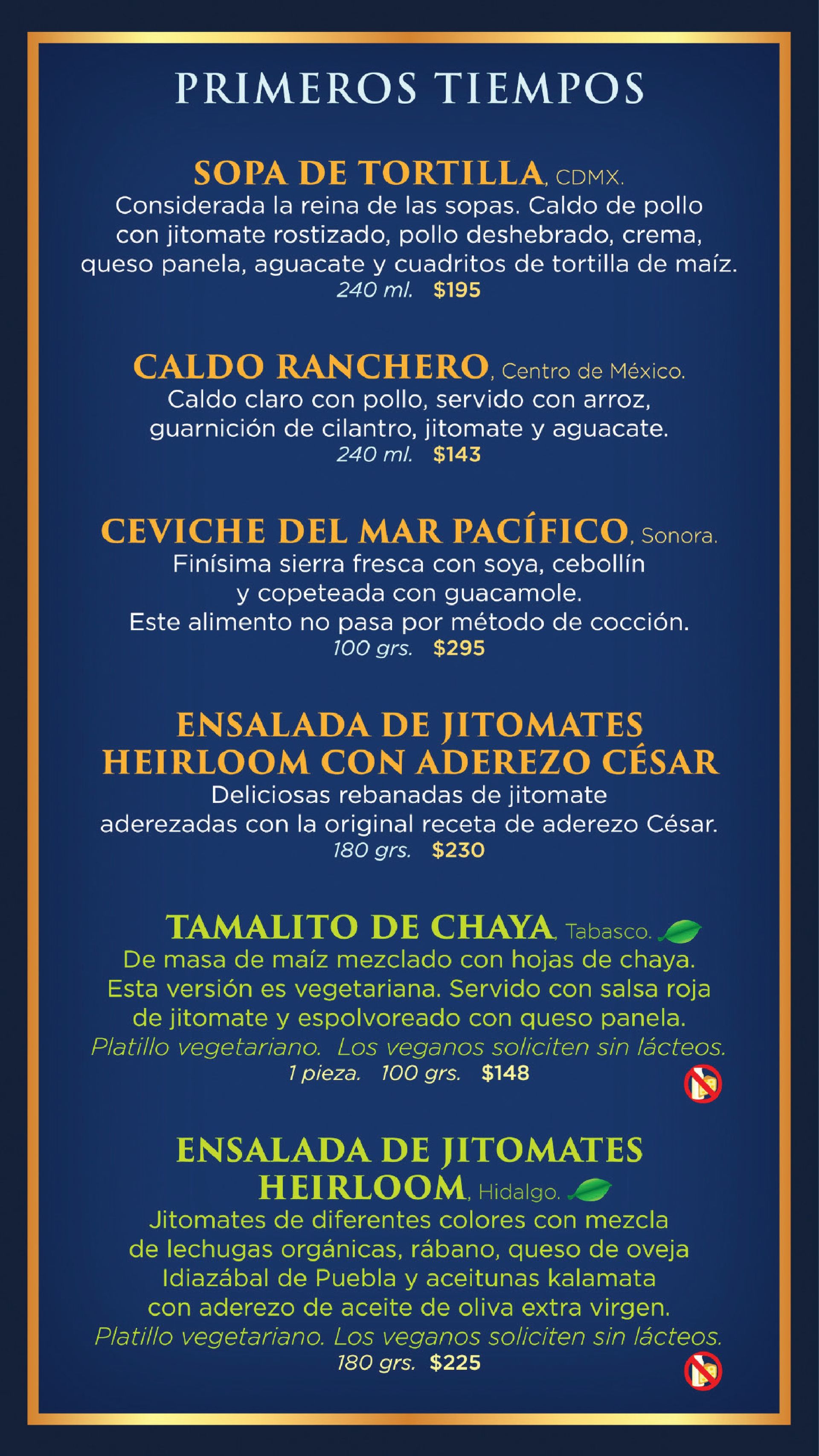 Azul Restaurante | Reserva | Compra en Línea