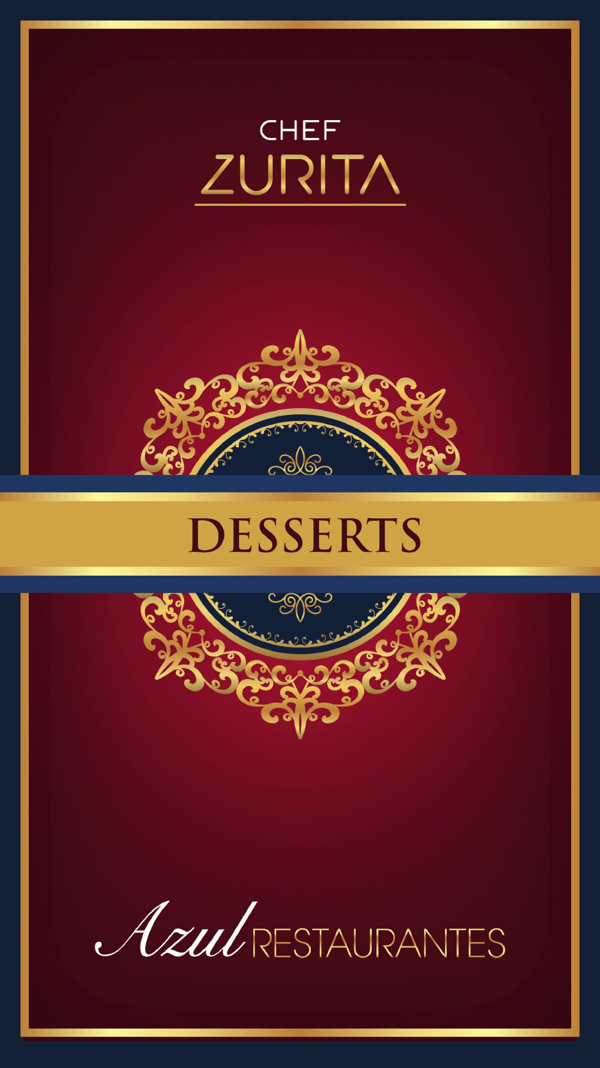 Menú Azul Histórico Eng