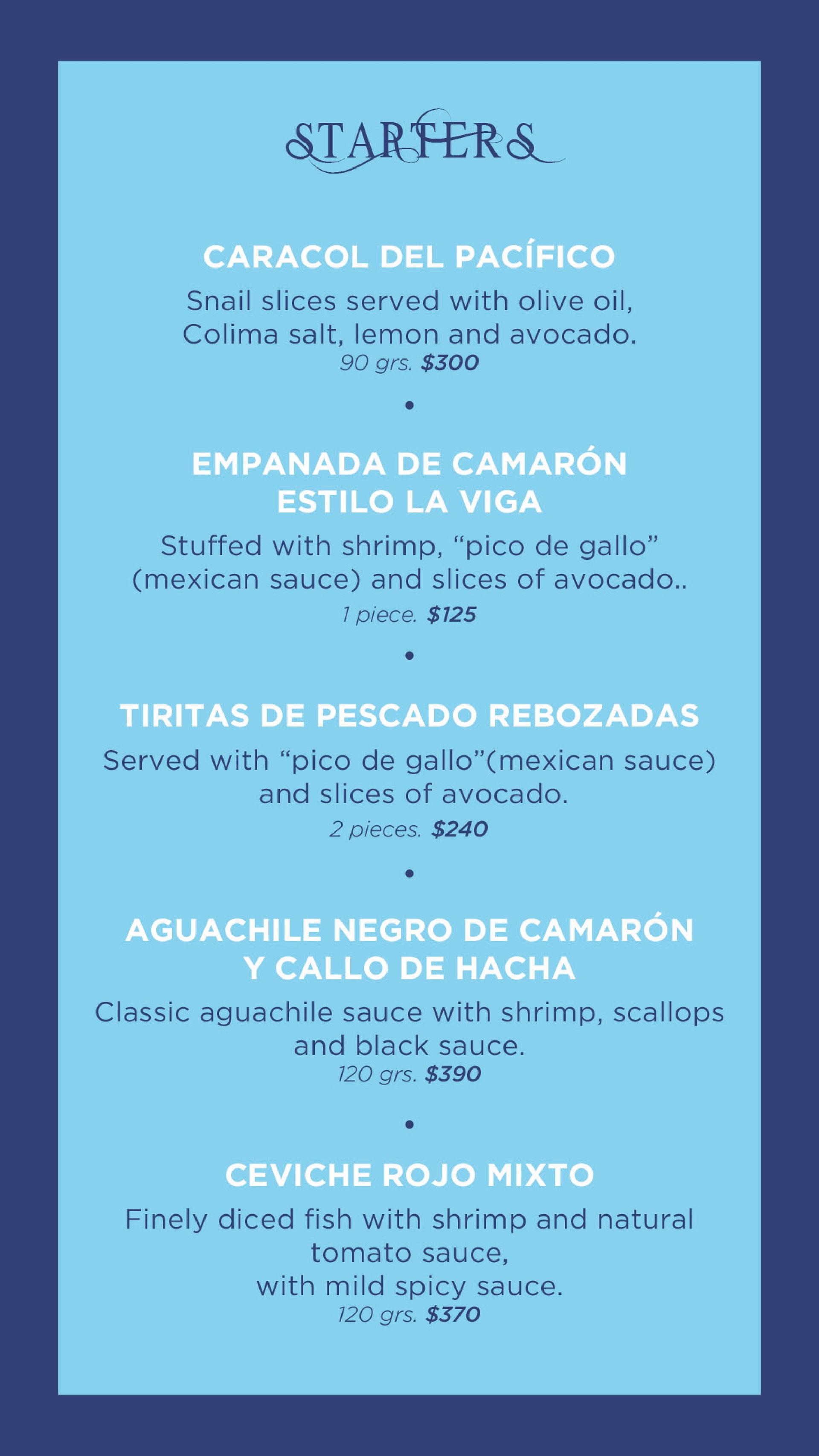 Azul Restaurante | Reserva | Compra en Línea
