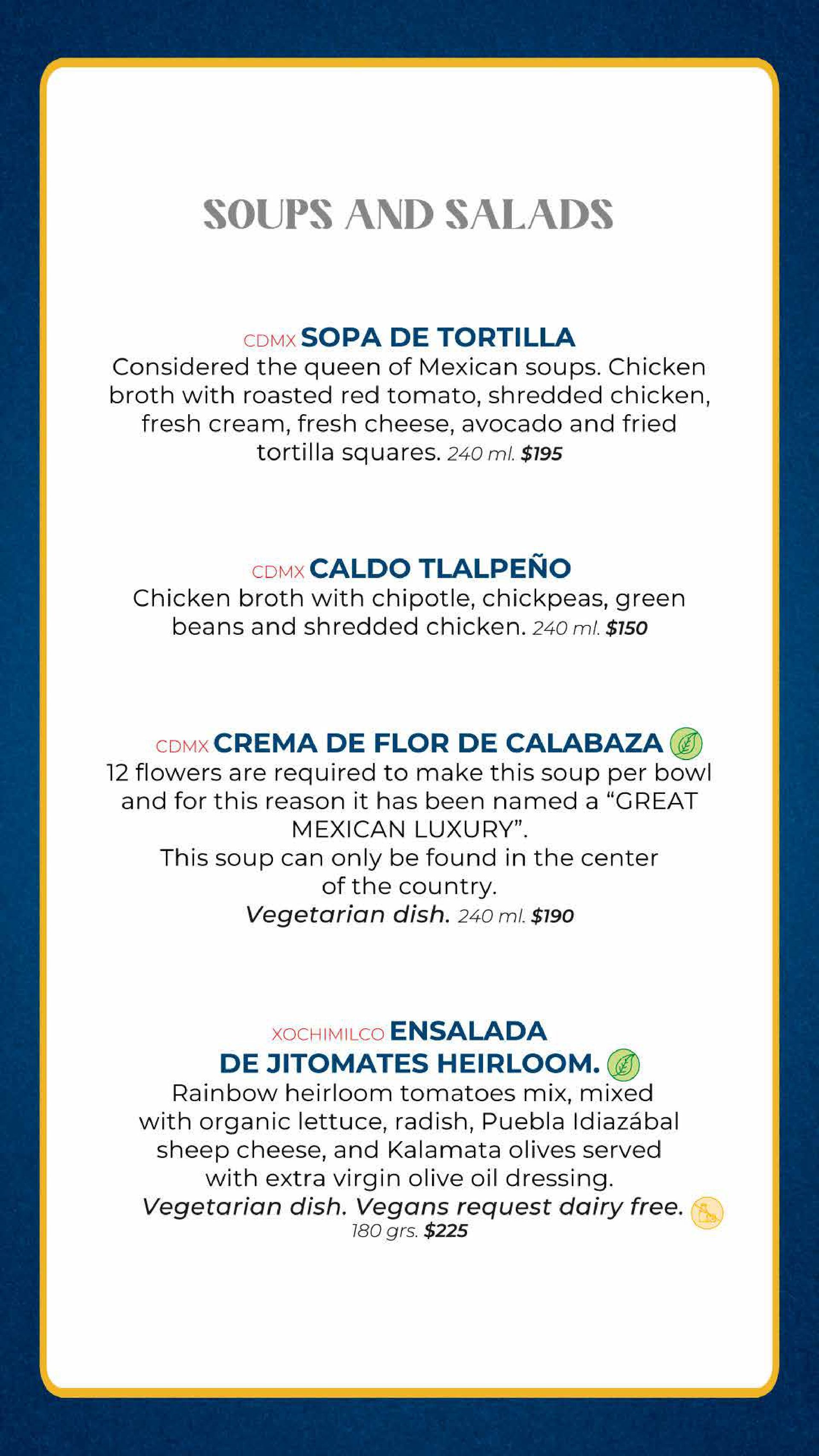 Azul Restaurante | Reserva | Compra en Línea