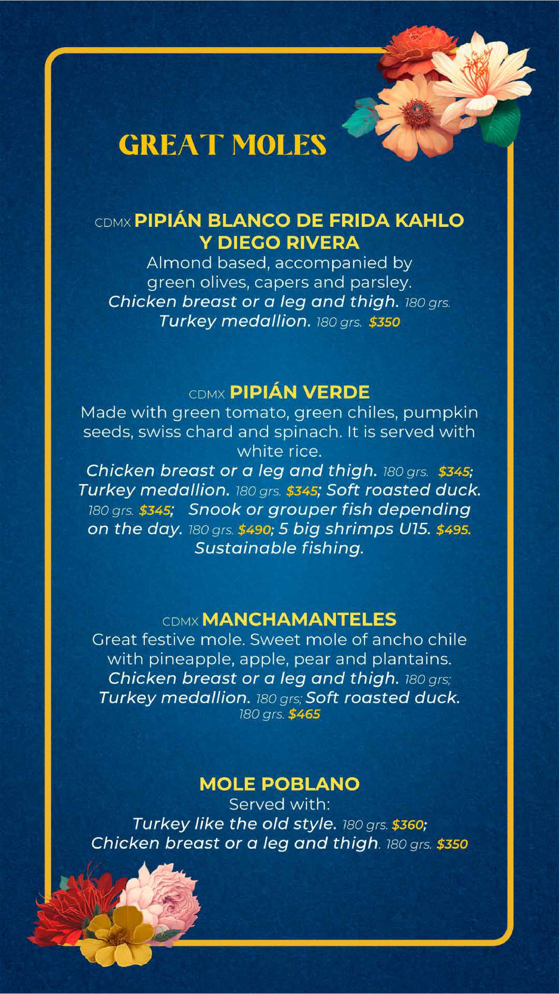 Azul Restaurante | Reserva | Compra en Línea