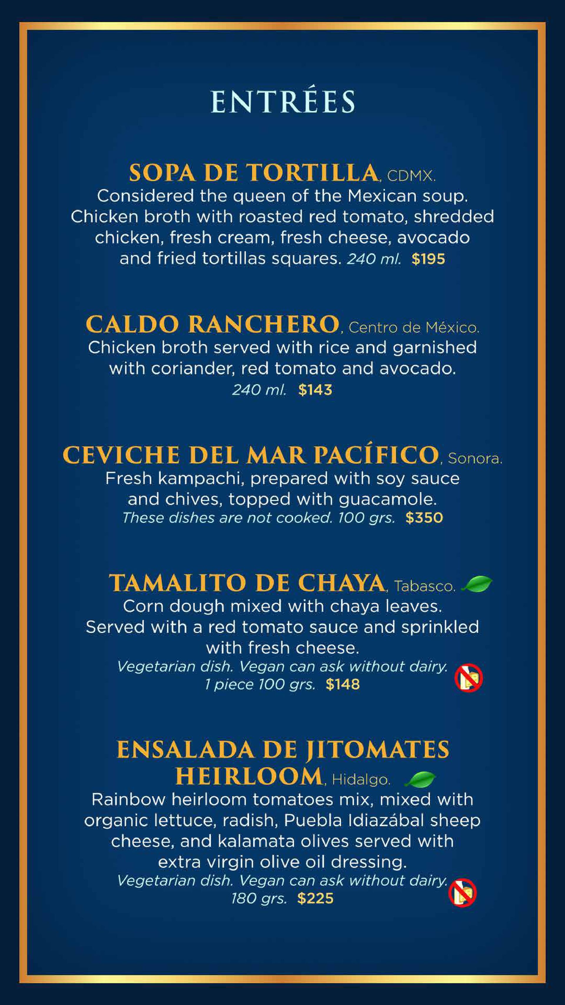 Azul Restaurante | Reserva | Compra en Línea