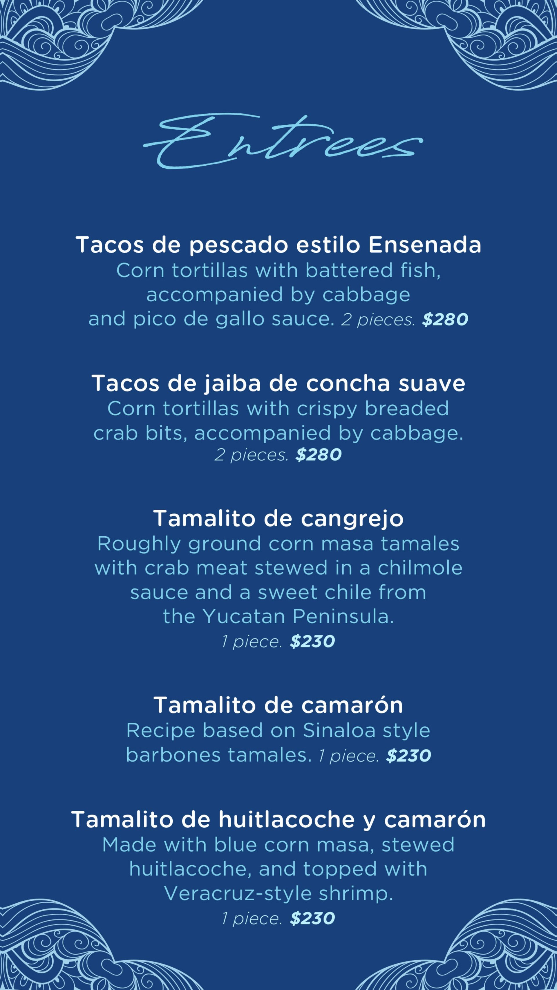 Azul Restaurante | Reserva | Compra en Línea