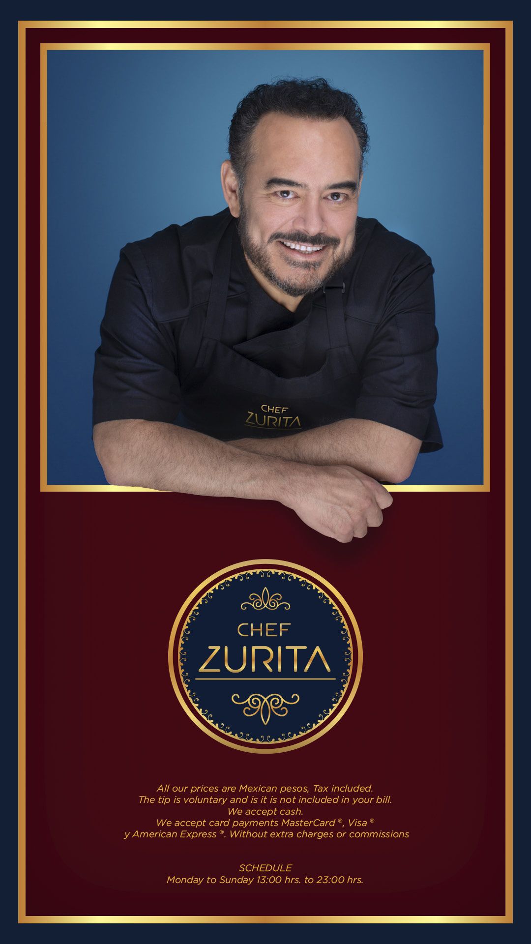 Azul Restaurante | Reserva | Compra en Línea
