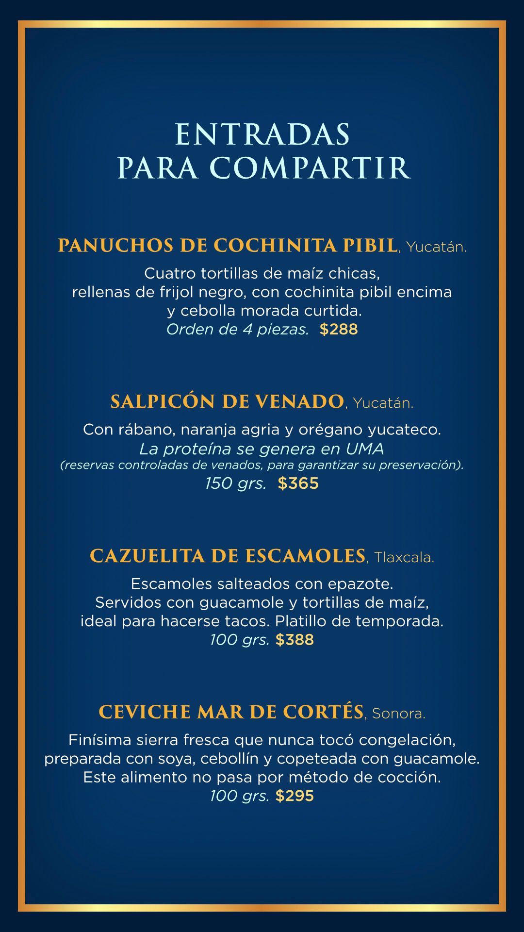 Azul Restaurante | Reserva | Compra en Línea