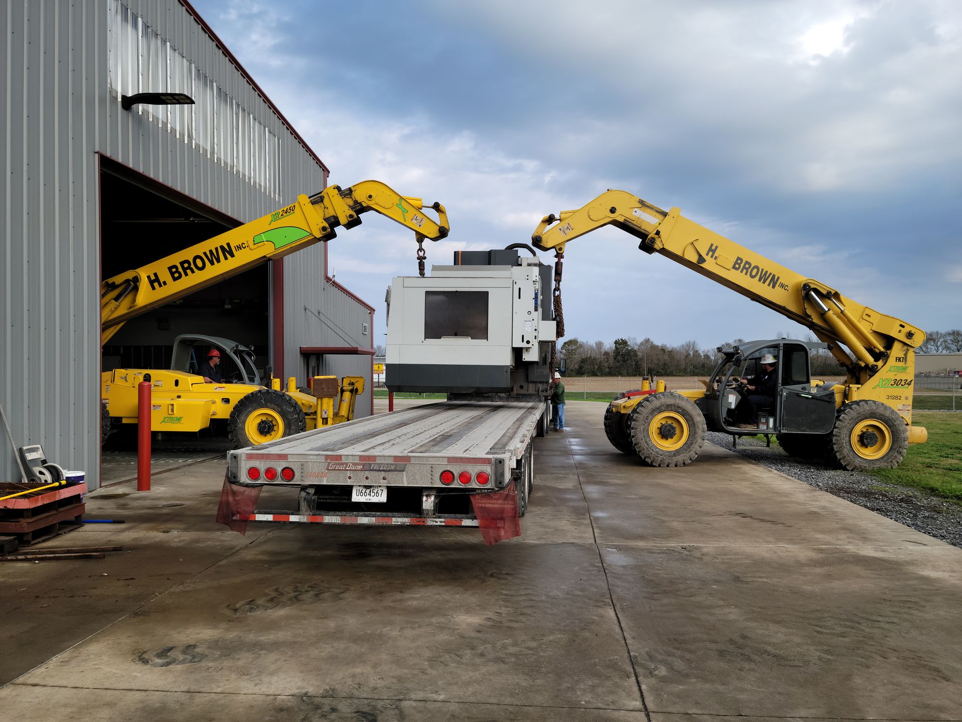 Forklifts Crane Services Lafayette & Eunice LA - H Brown Machine Shop Inc