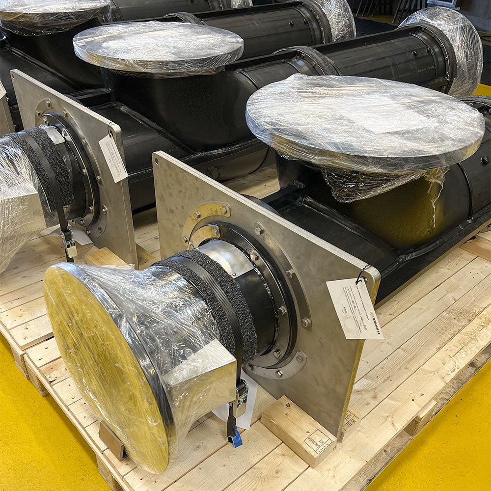 Otte HDPE-pumper sendt helt til New Zealand