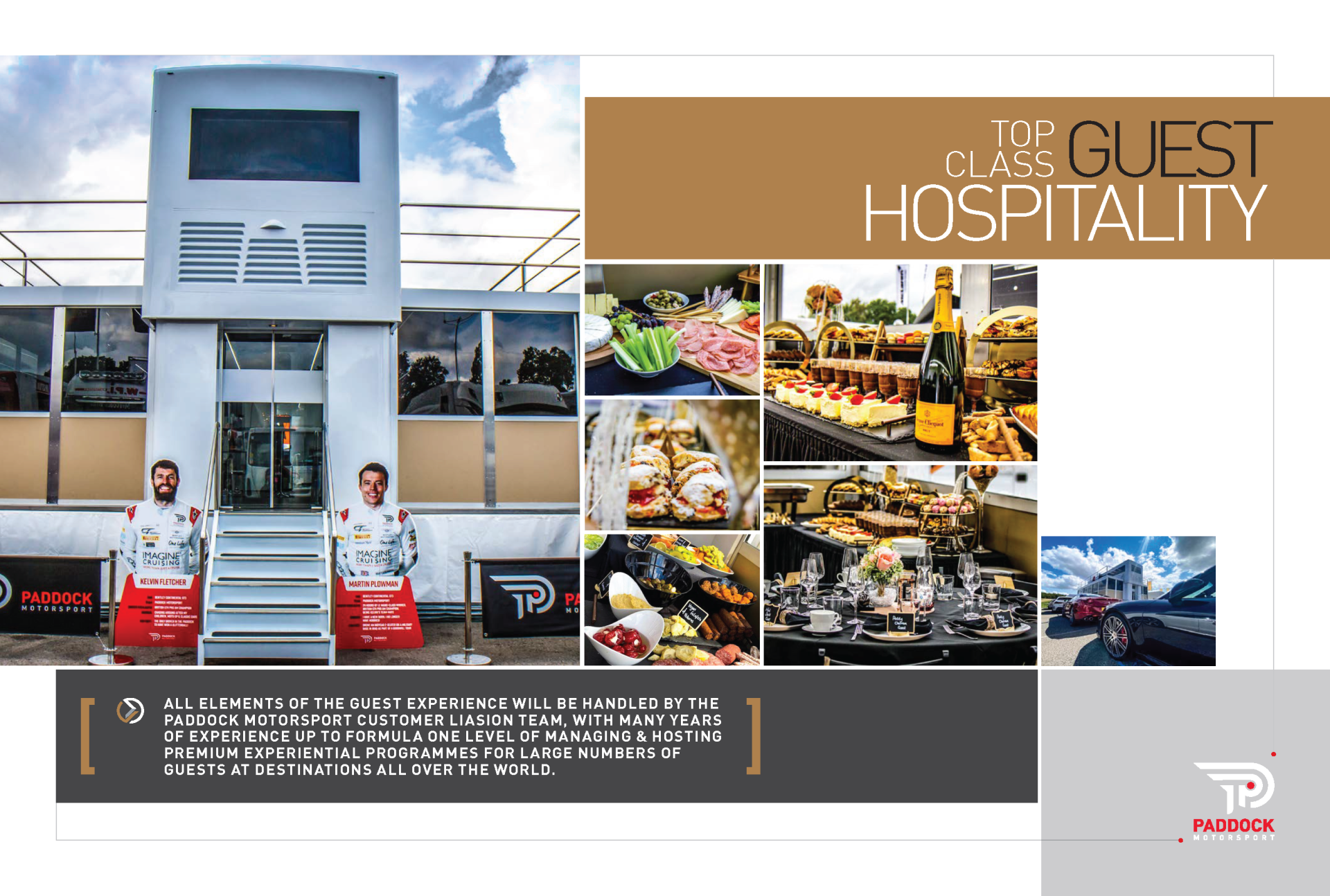 VIP Hospitality | Paddock Motorsport