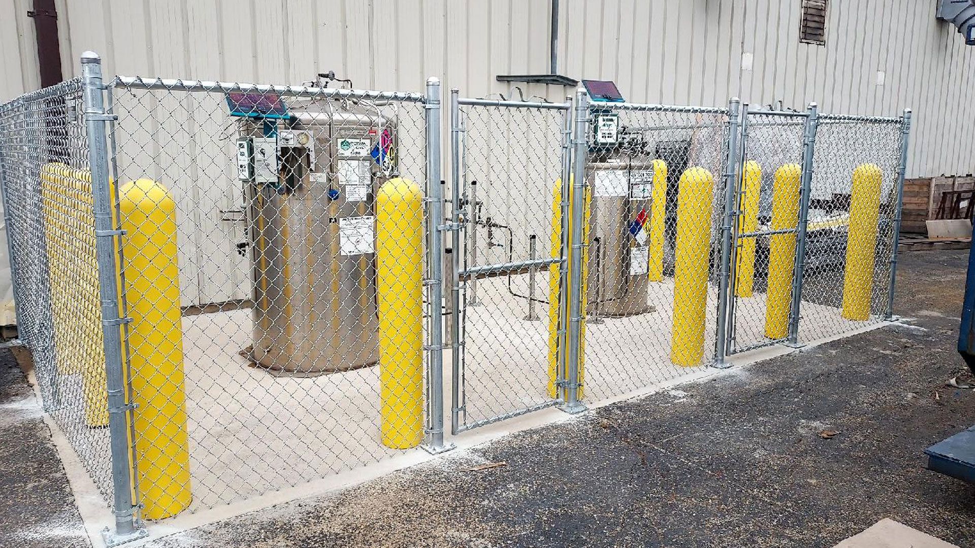 Chain-Link Fence Installation, Galvanized Steel Fence | Sterling Fence ...