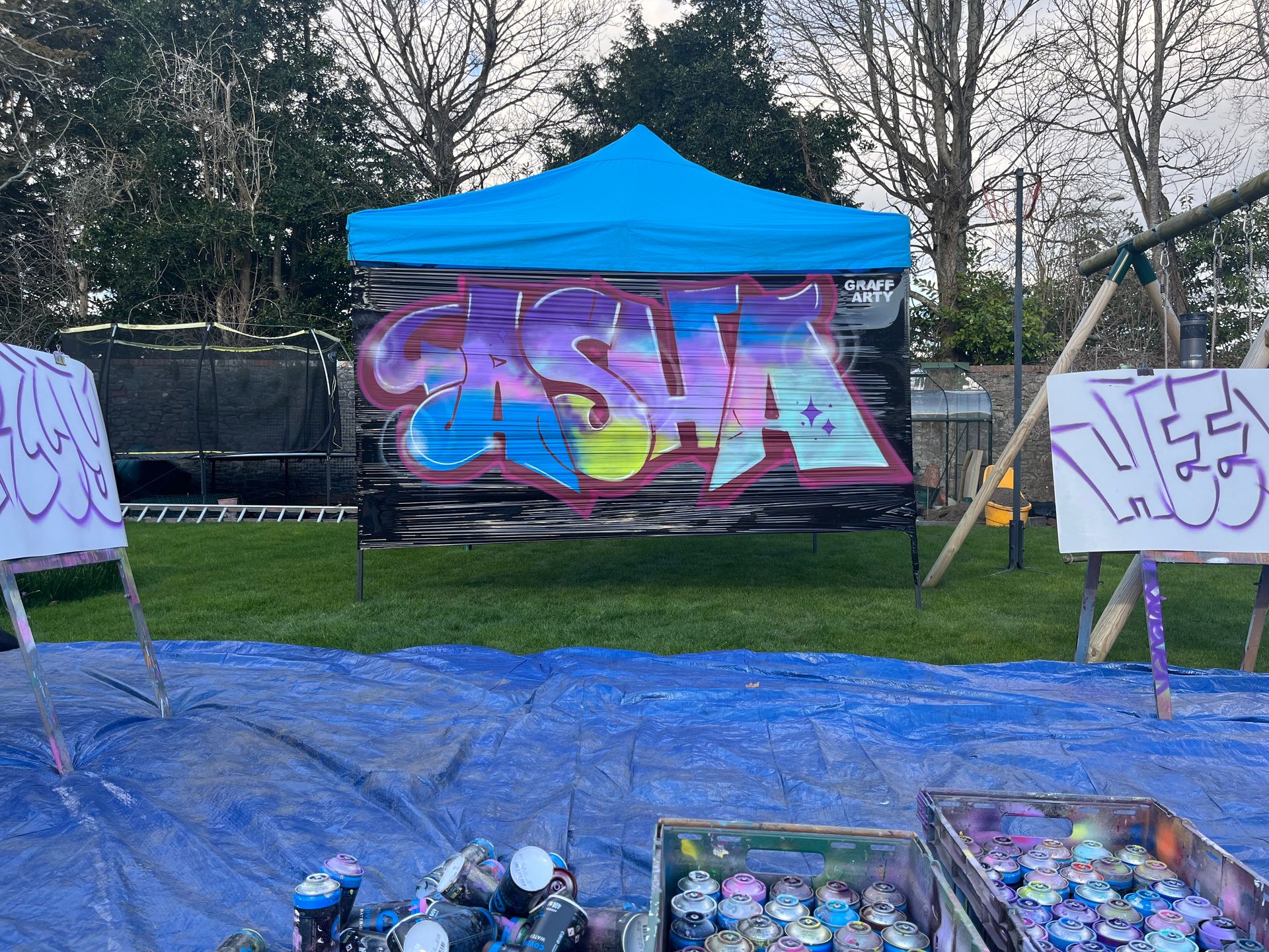 Graffiti Birthday Parties - Bristol, Surrey, London, UK