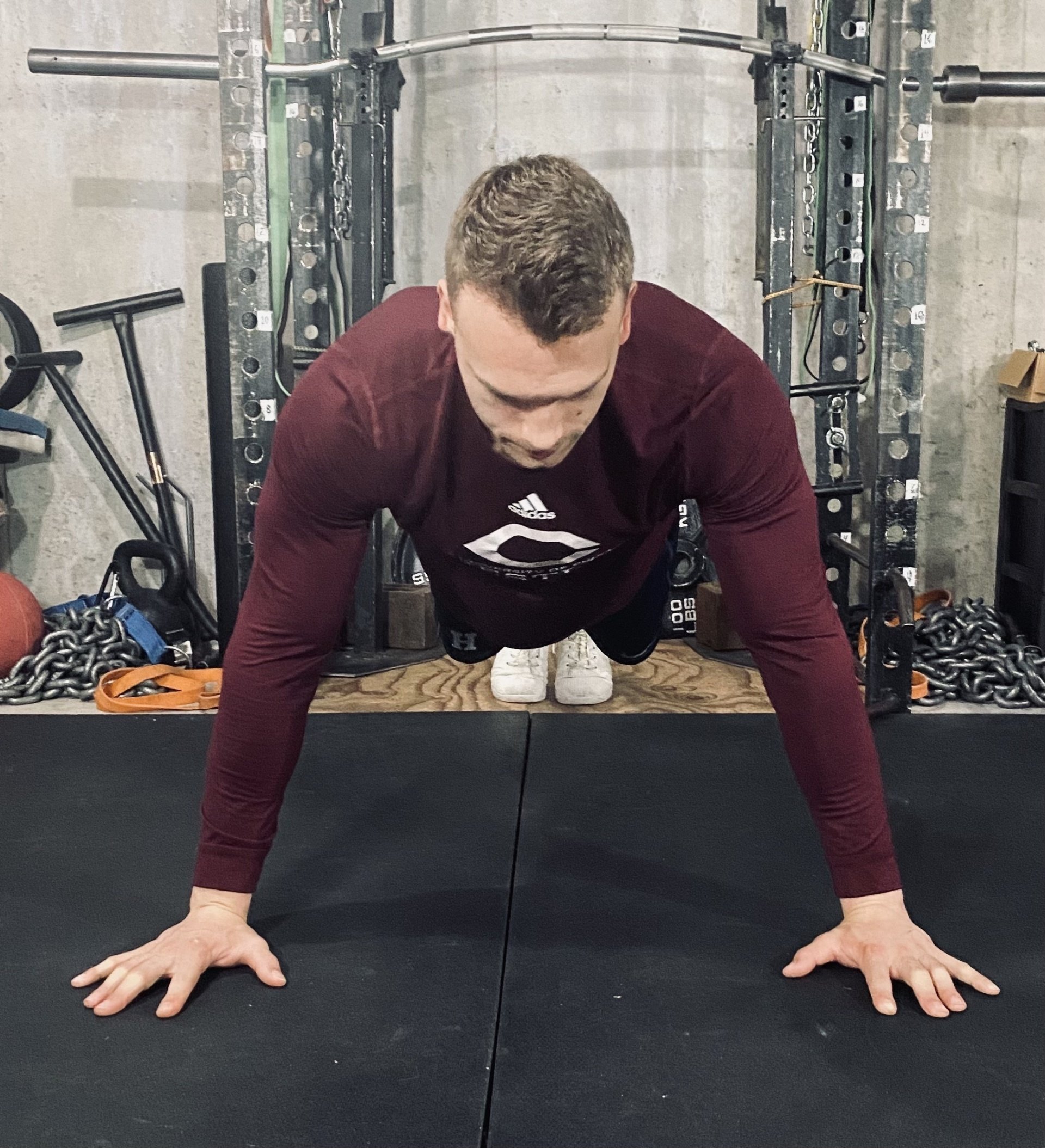 Side to Side Pushups