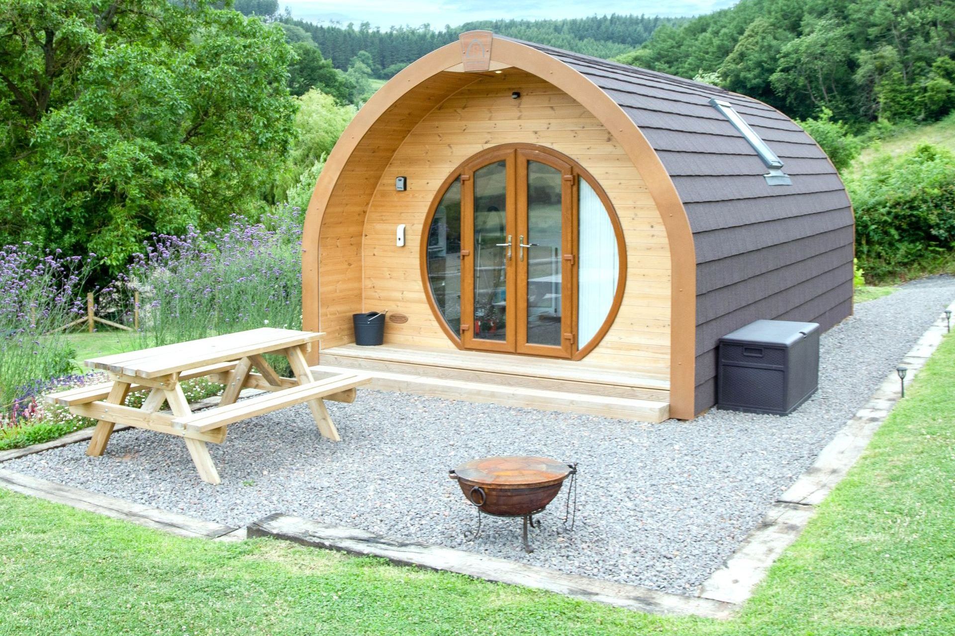 Glamping Monmouthshire | Luxury Glamping Pods at Buckholt House Farm