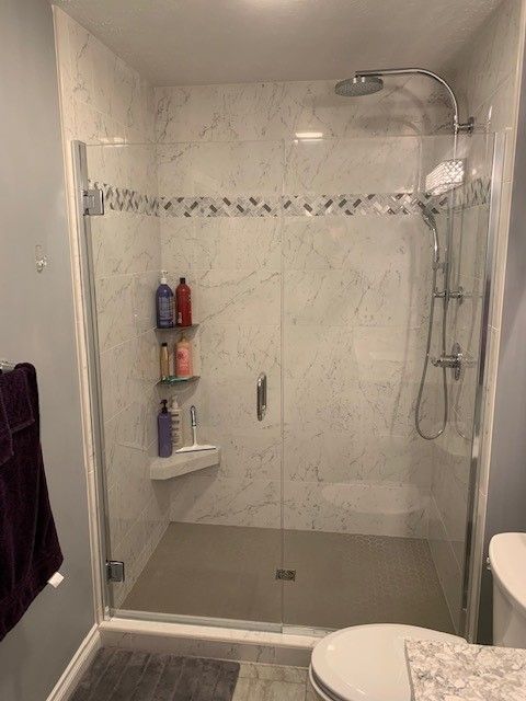 Shower Glass Door | Three Rivers, MI | J & J Glass