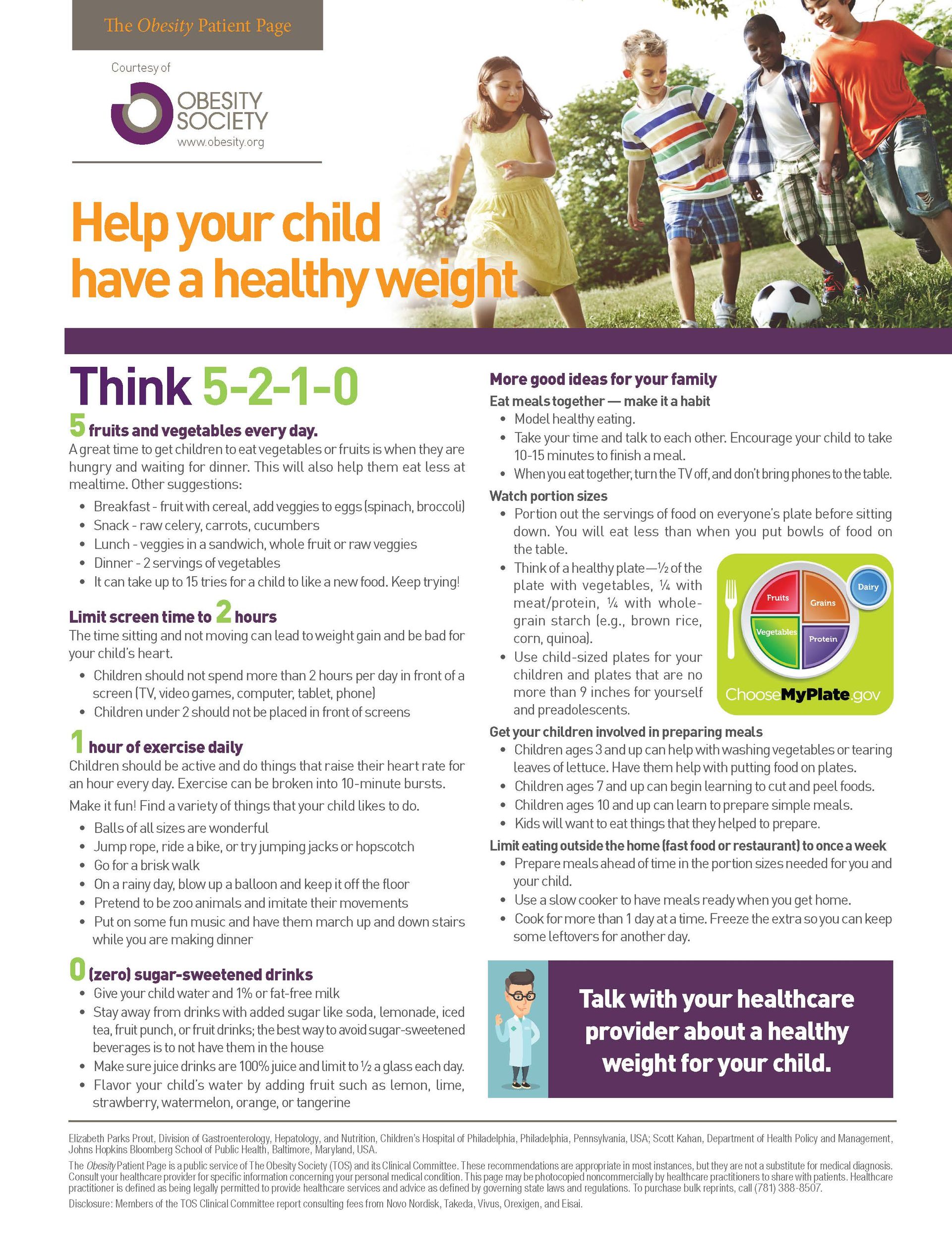 Preventing Childhood Obesity: Strategies and Support