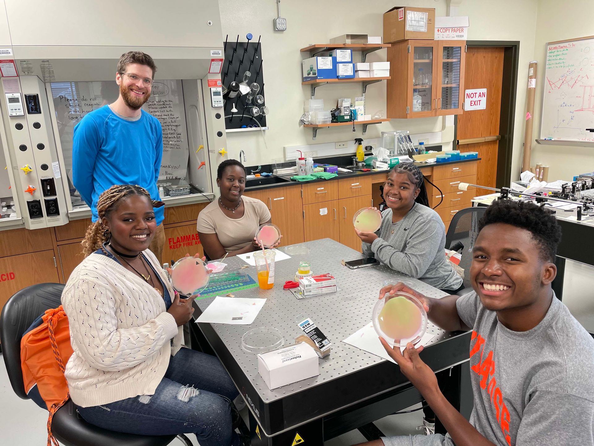 Samuel Research Team at NC A&T