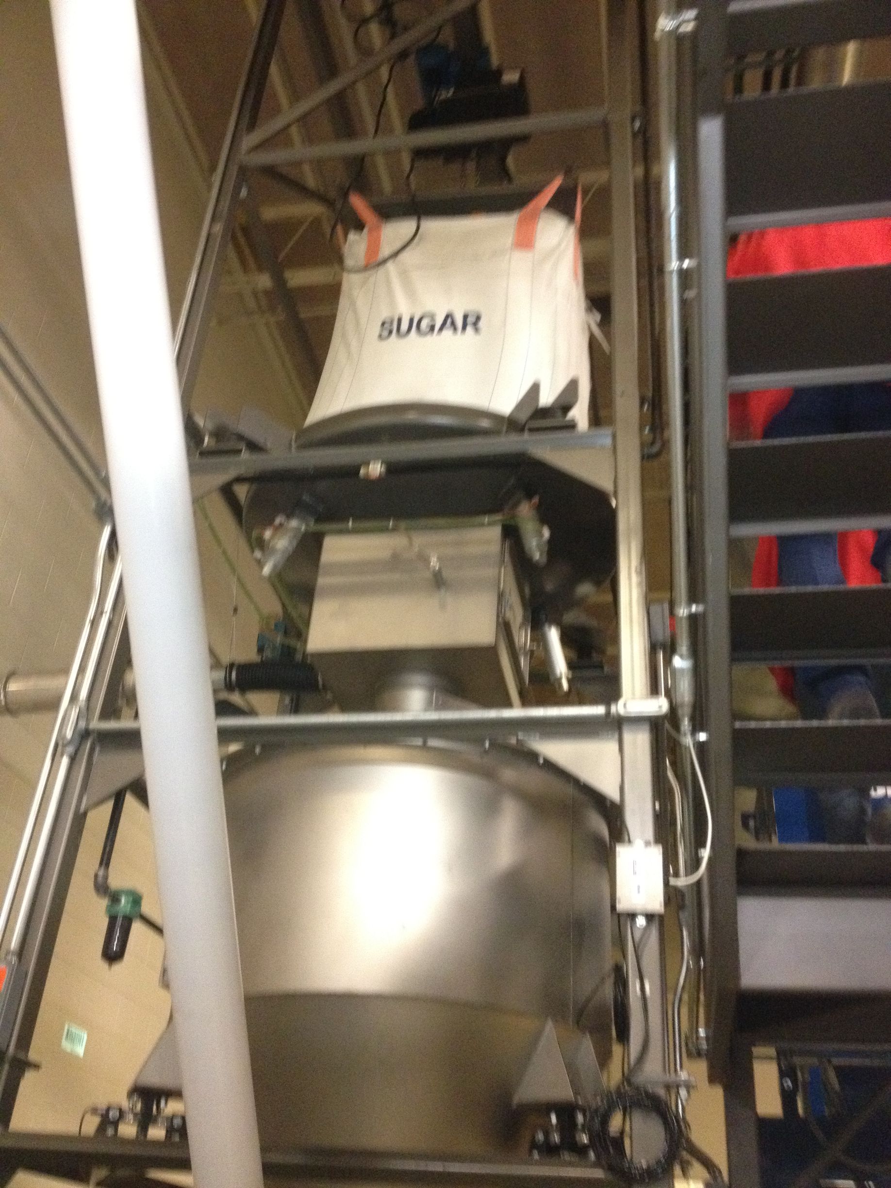 Sugar Blending System – Food Grade Platform for Munson Mixer