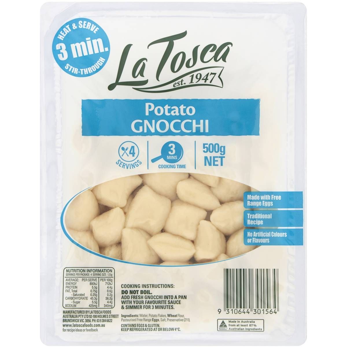 Products | La Tosca Foods | Brunswick, VIC