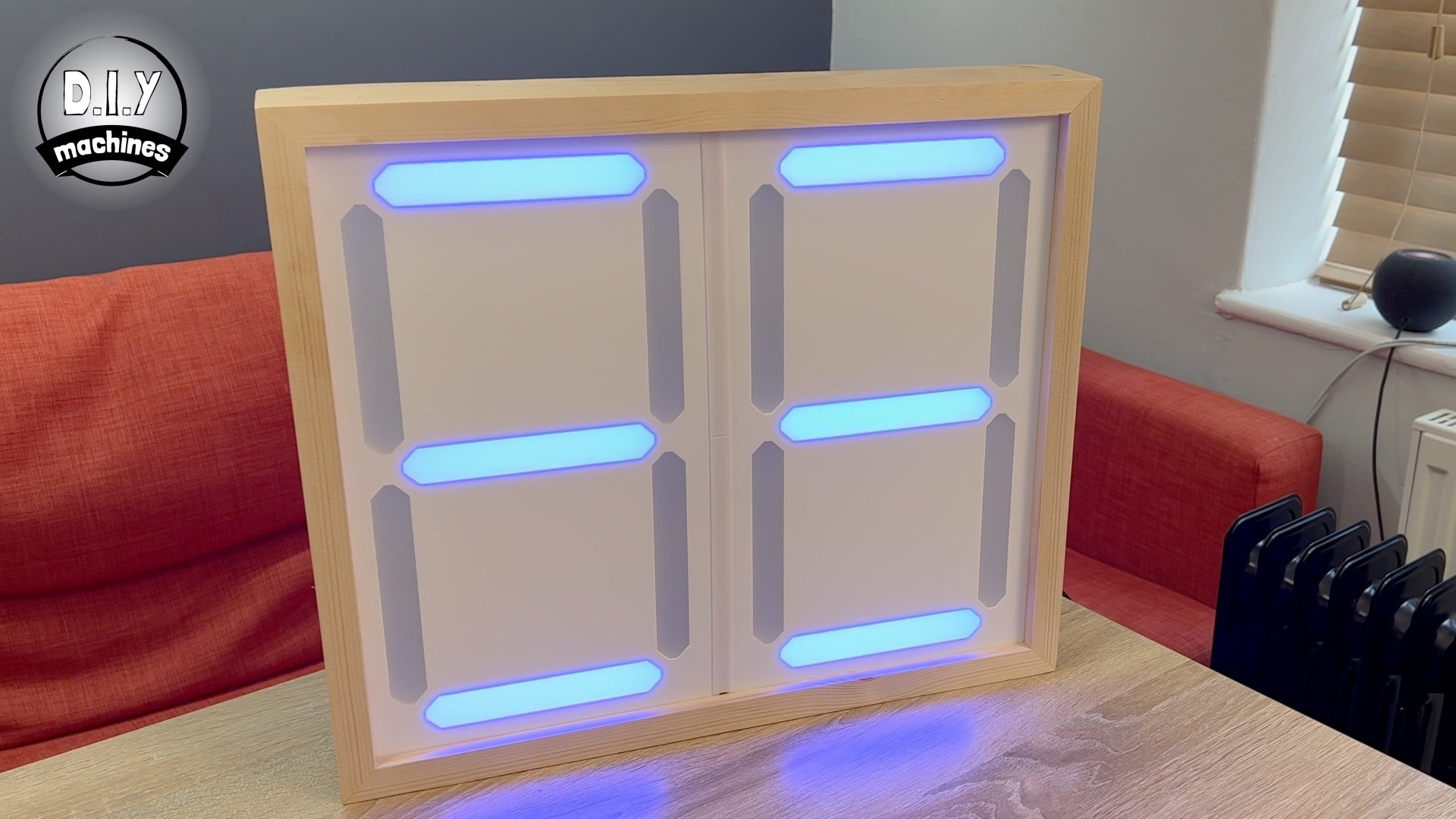 Giant Modular Seven Segment Display