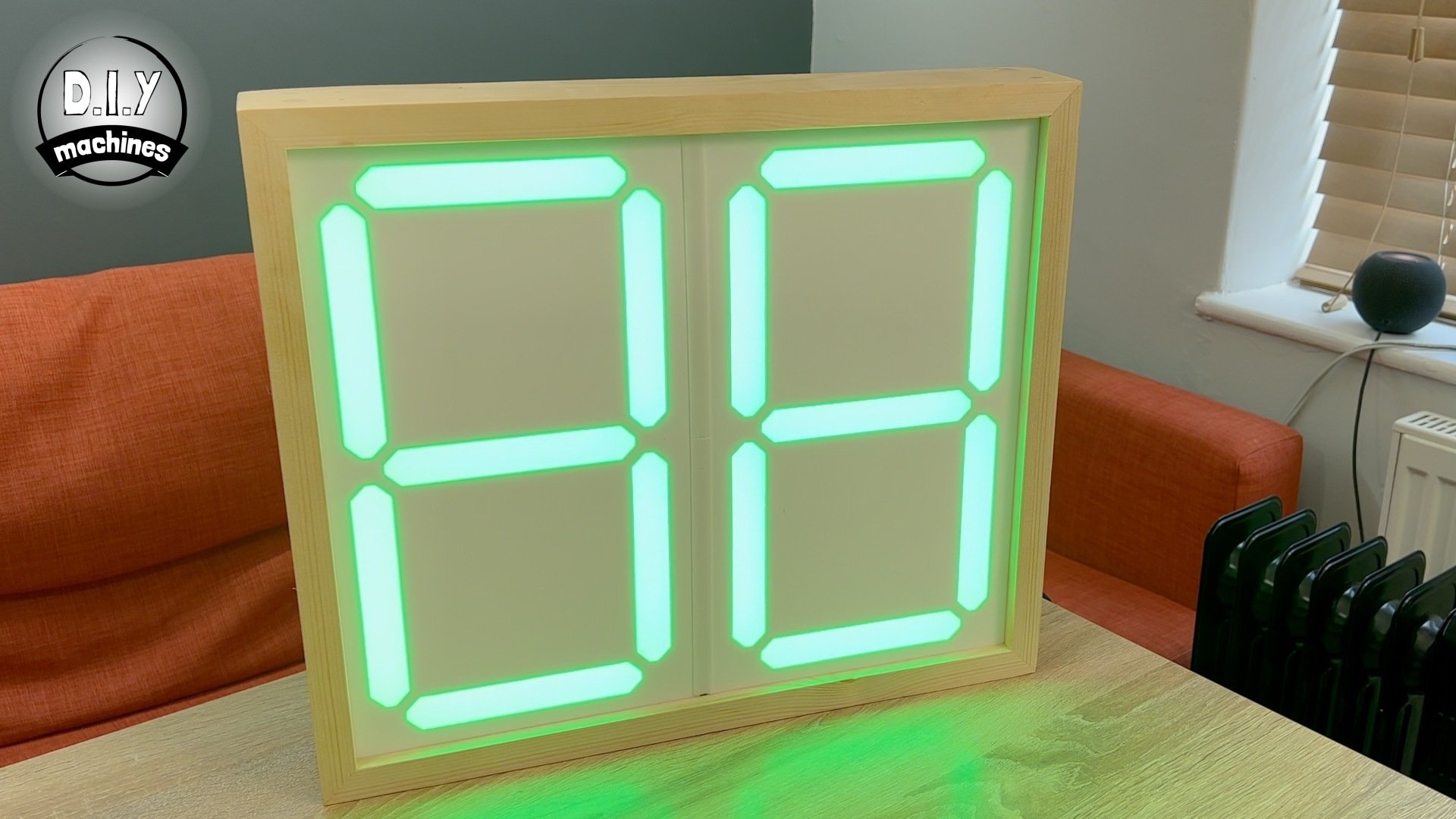 Giant Modular Seven Segment Display