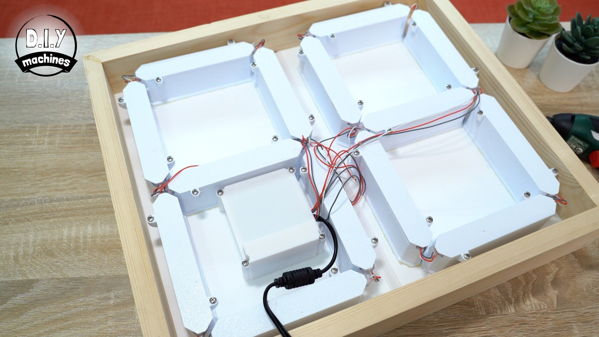 Giant Modular Seven Segment Display