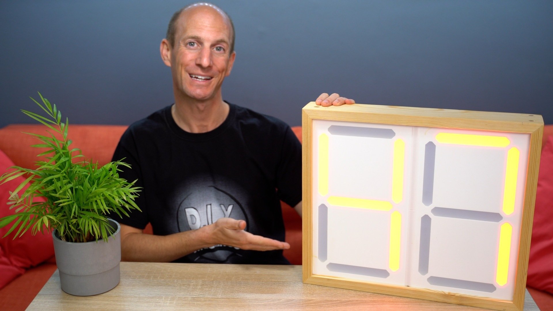 Giant Modular Seven Segment Display