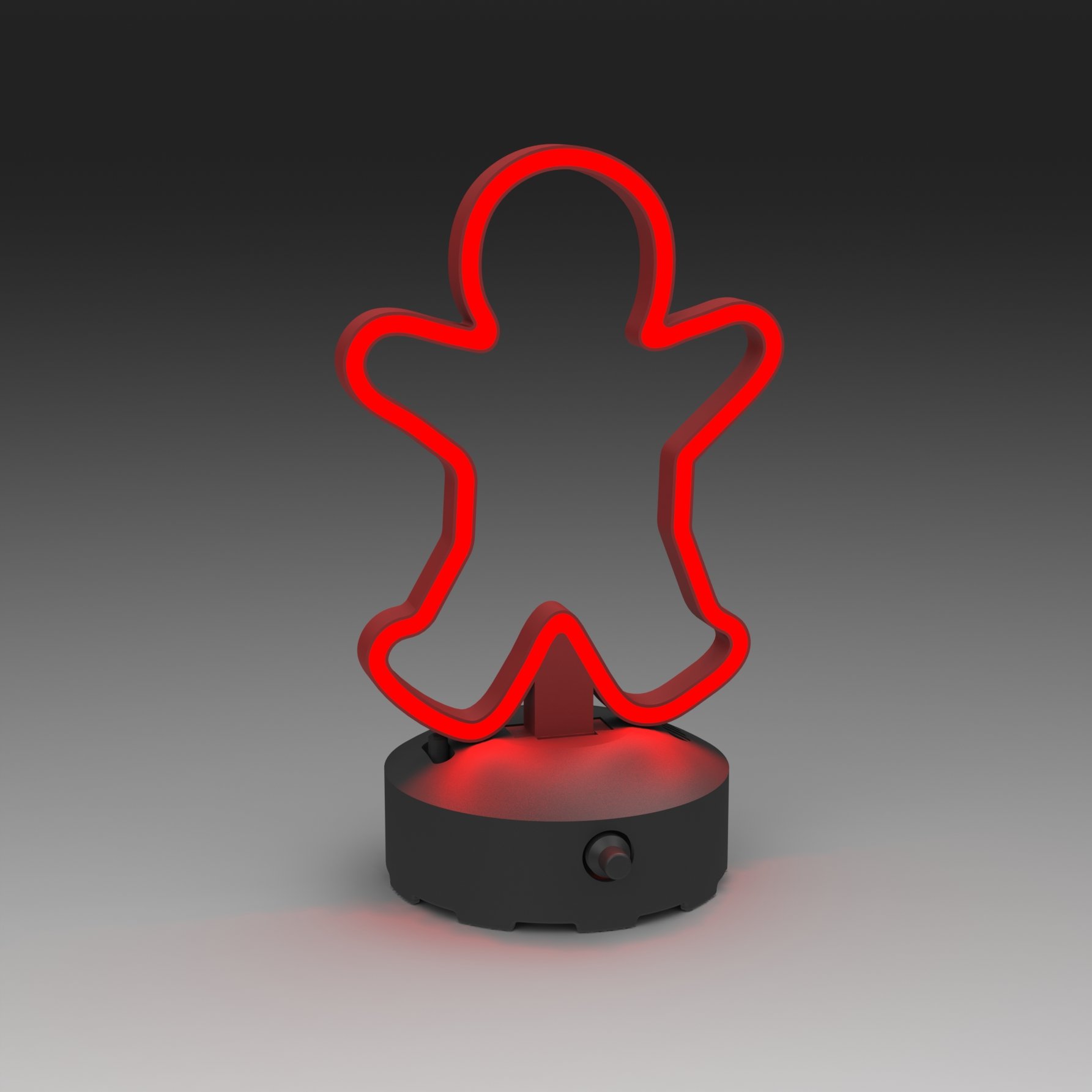 3D Printed Desktop Neon Signs