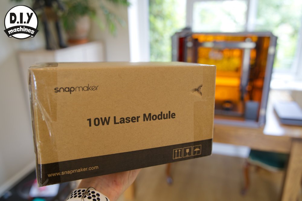 Snapmaker 10w Laser Module - Review and Testing