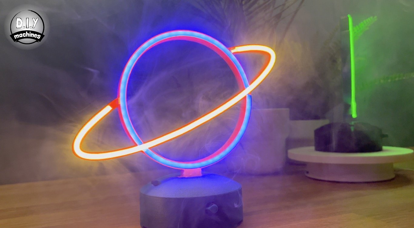 3D Printed Desktop Neon Signs