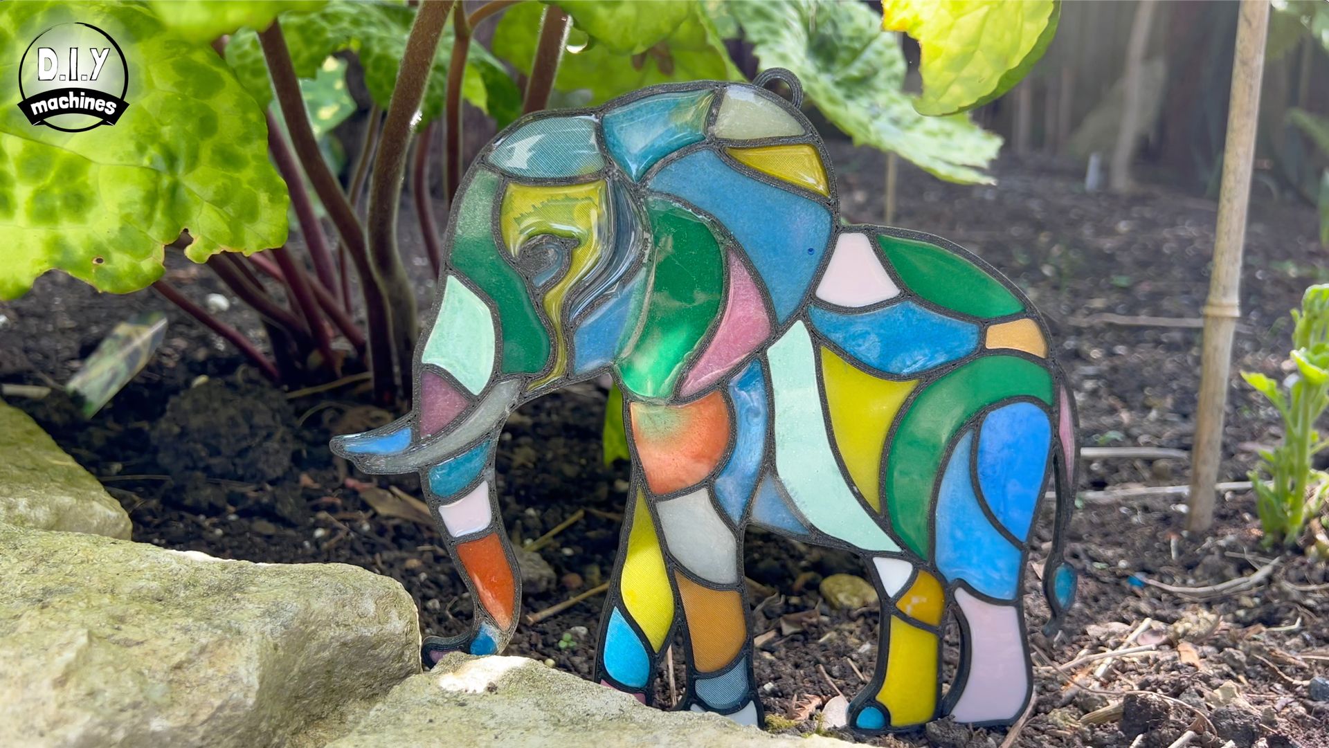 AMAZING 3D Printed Faux Stained Glass - Resin Art Guide